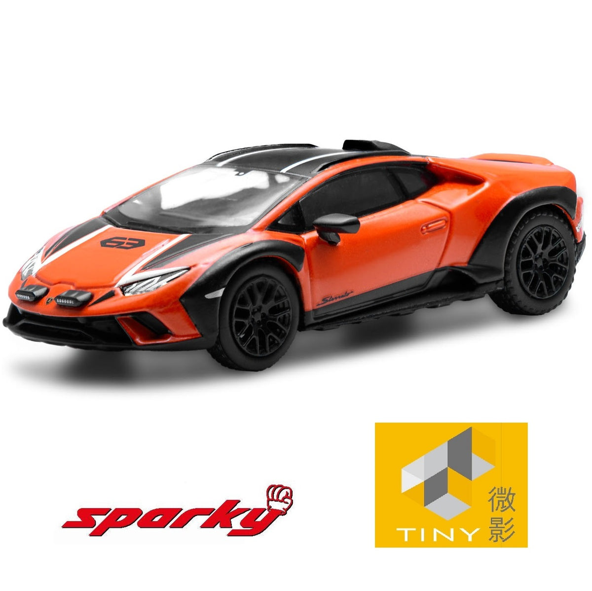 TINY x SPARKY 1/64 Lamborghini Huracán Sterrato - Grange (Tiny Exclusi ...