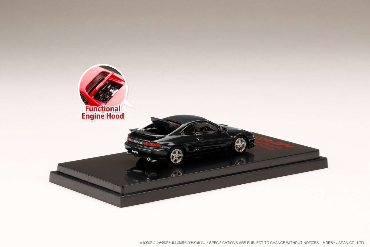 HOBBY JAPAN 1/64 Toyota MR2 (SW20) GT-S Customized Version Black HJ641 ...