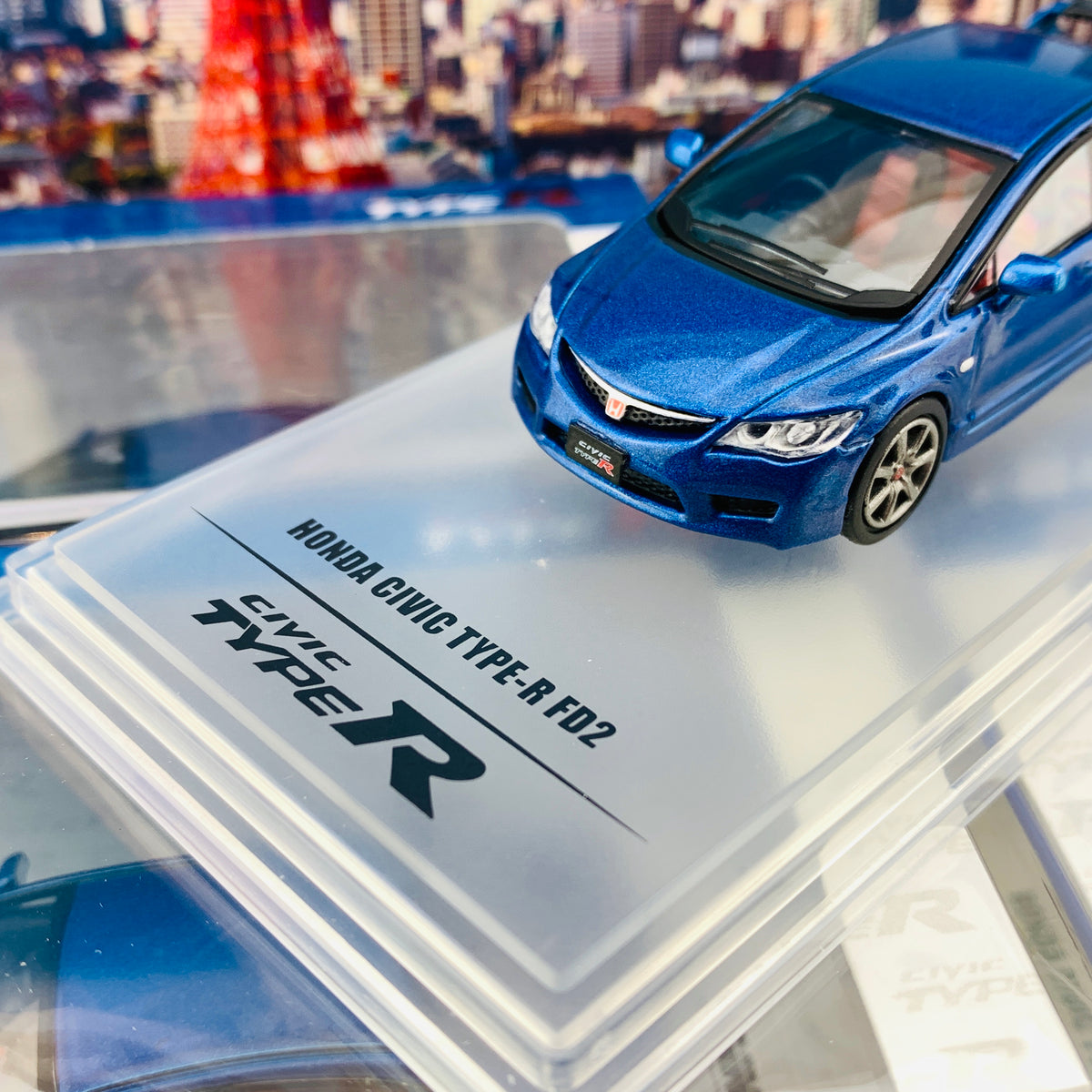 INNO64 1/64 Honda Civic Type-R FD2 BLUE IN64-FD2-BLUE – Tokyo Station