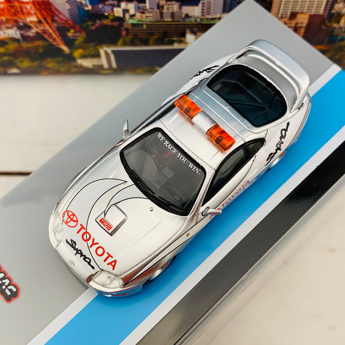 Tarmac Works 1/64 Toyota Supra Safety Car T64-011-SC – Tokyo Station