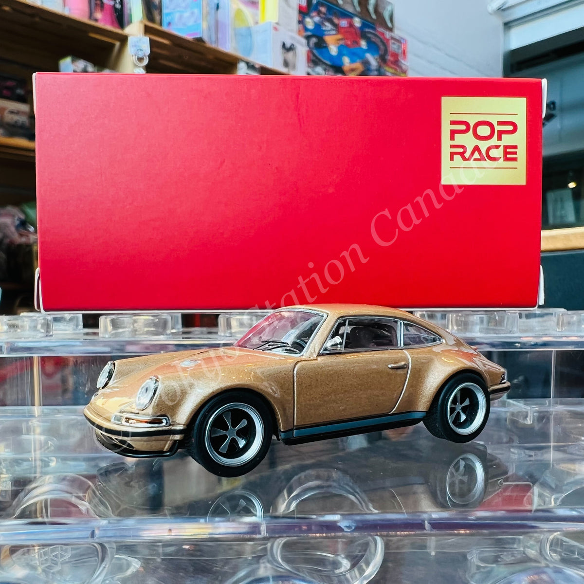 POPRACE 1/64 Singer 911 (964) Gold PR64-SGR-GLD – Tokyo Station