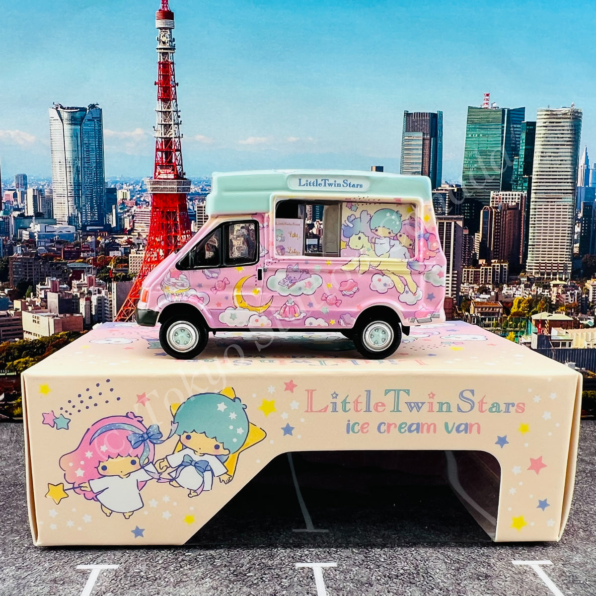TINY 微影 Little Twin Stars Ice Cream Van (Sanrio x Alice) ATC65302 ...