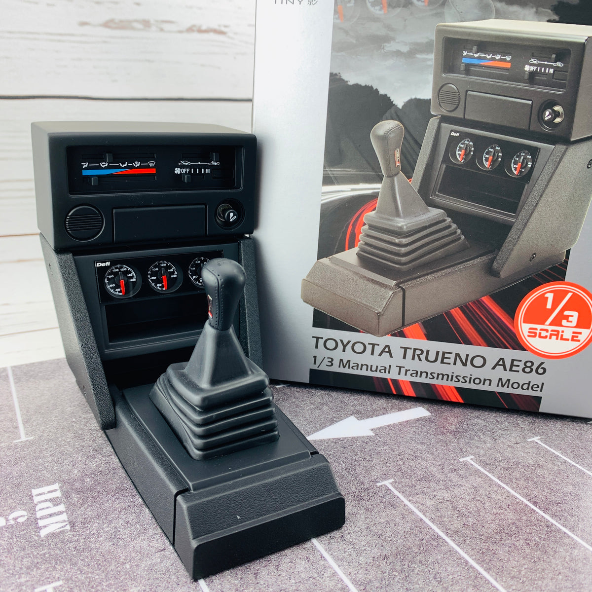 Toyota Trueno AE86 Scale 1/3 Manual Transmission Model – Tokyo Station