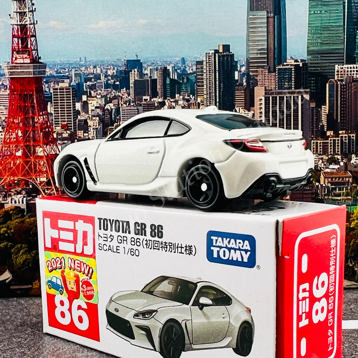 TOMICA 86 Toyota GR 86 First Edition 初回特別仕様 4904810174660 – Tokyo Station