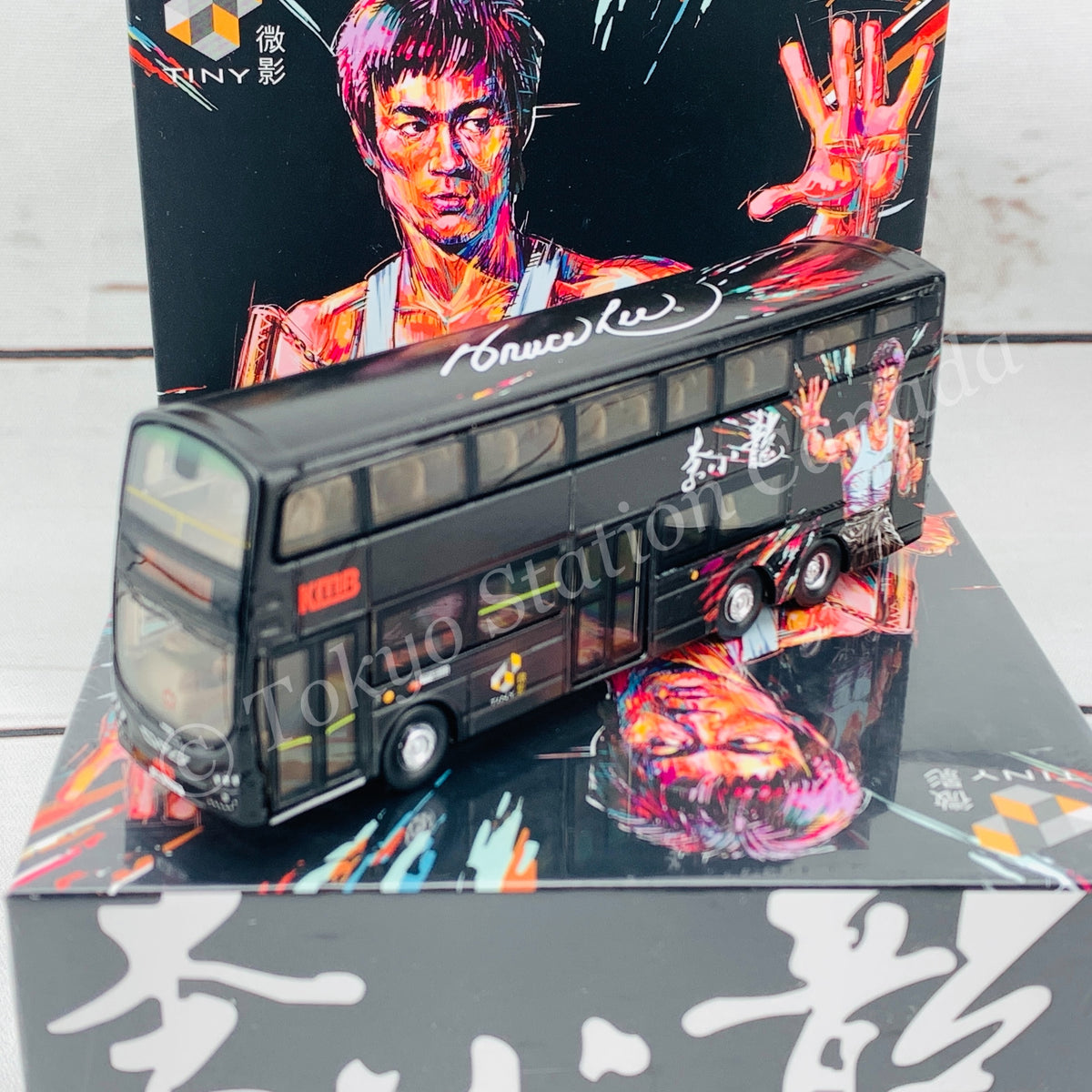 TINY 微影 Bruce Lee KMB VOLVO B9TL Wright Bruce Lee (Bruce Lee 80th Anni ...