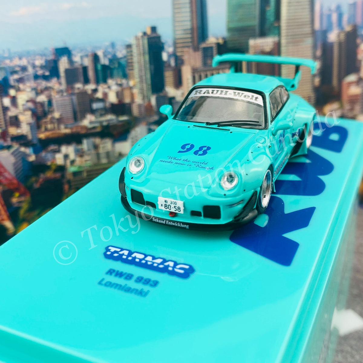 TARMAC WORKS HOBBY64 Collection 1/64 RWB 993 Lomianki T64-017-LO ...