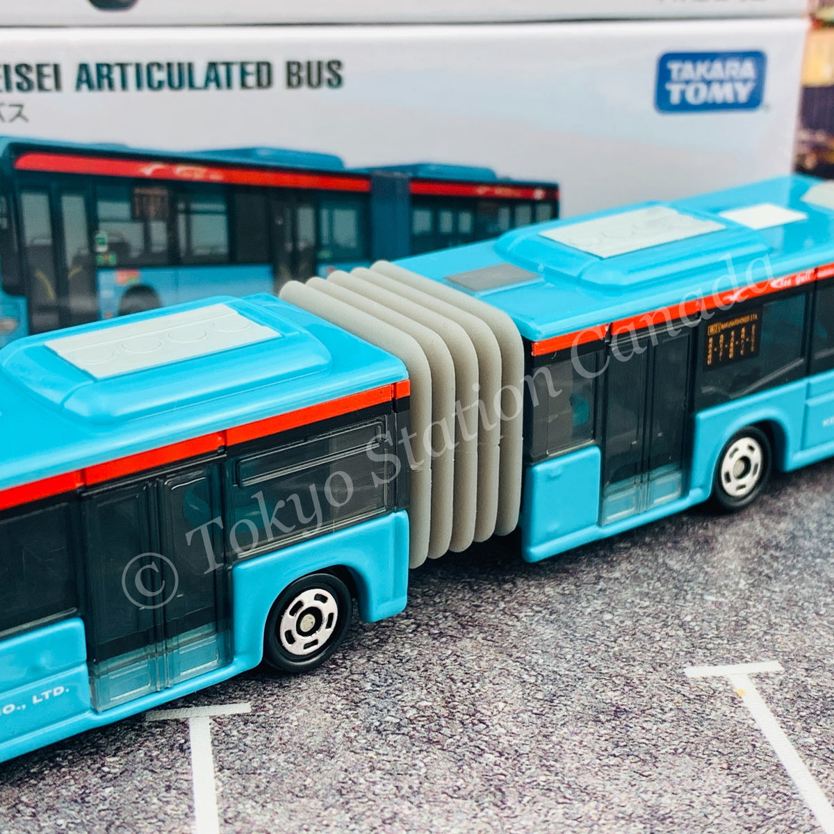 TOMICA 134 Mercedes-Benz Citaro Keisei Articulated Bus – Tokyo Station