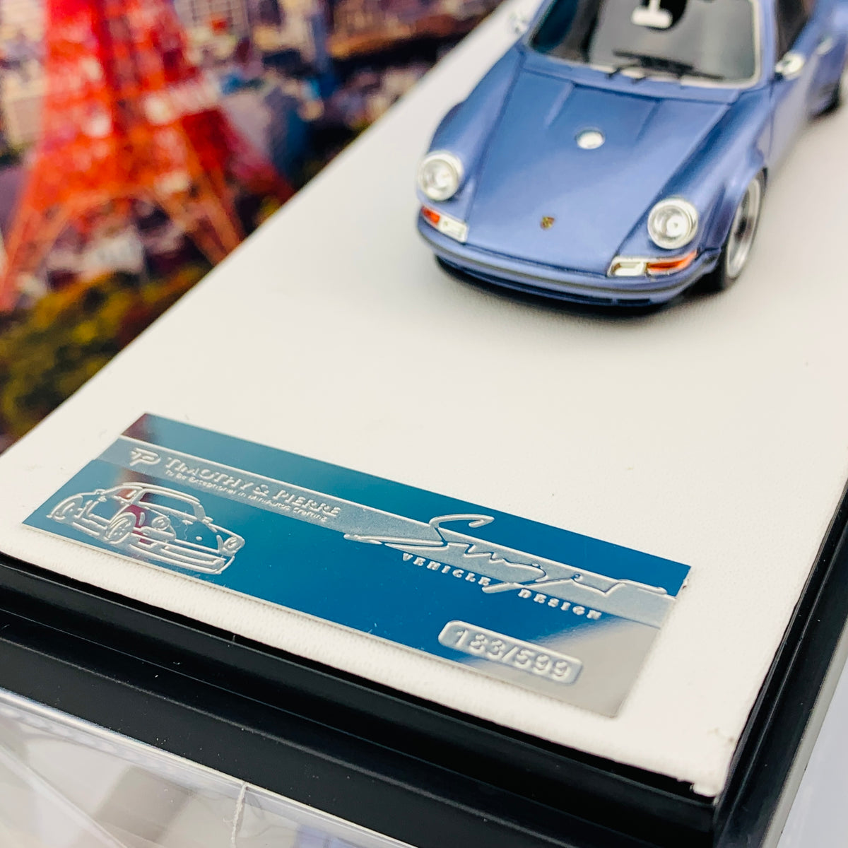 Timothy & Pierre Singer 911 with Luggage Rack & Surf Board **Limited Q ...