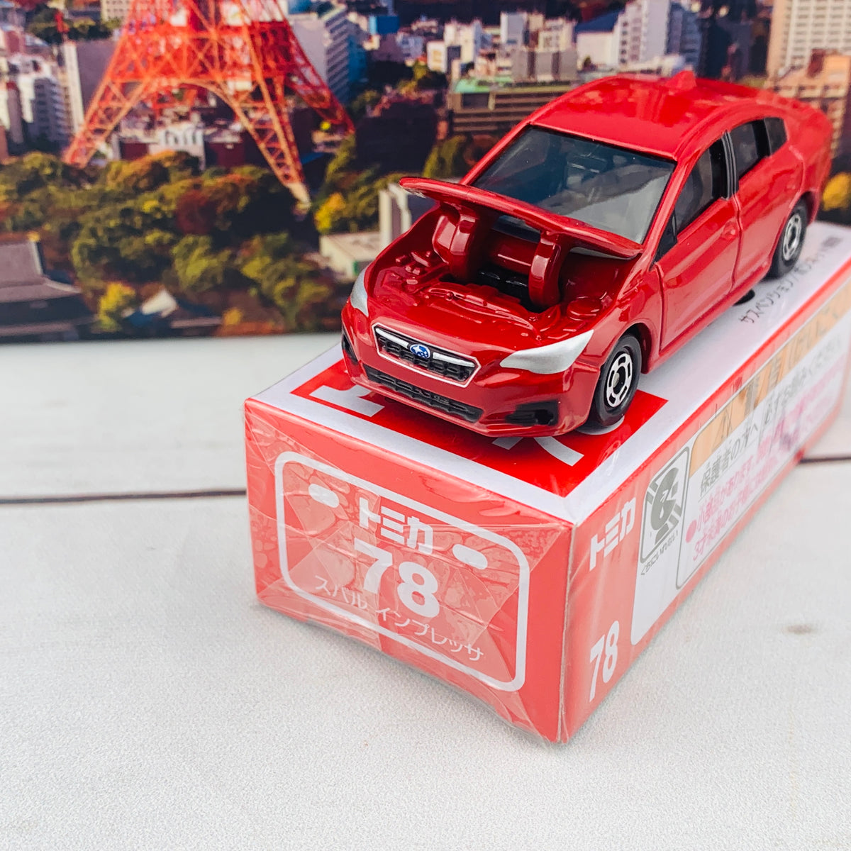TOMICA 78 Subaru Impreza Sedan – Tokyo Station
