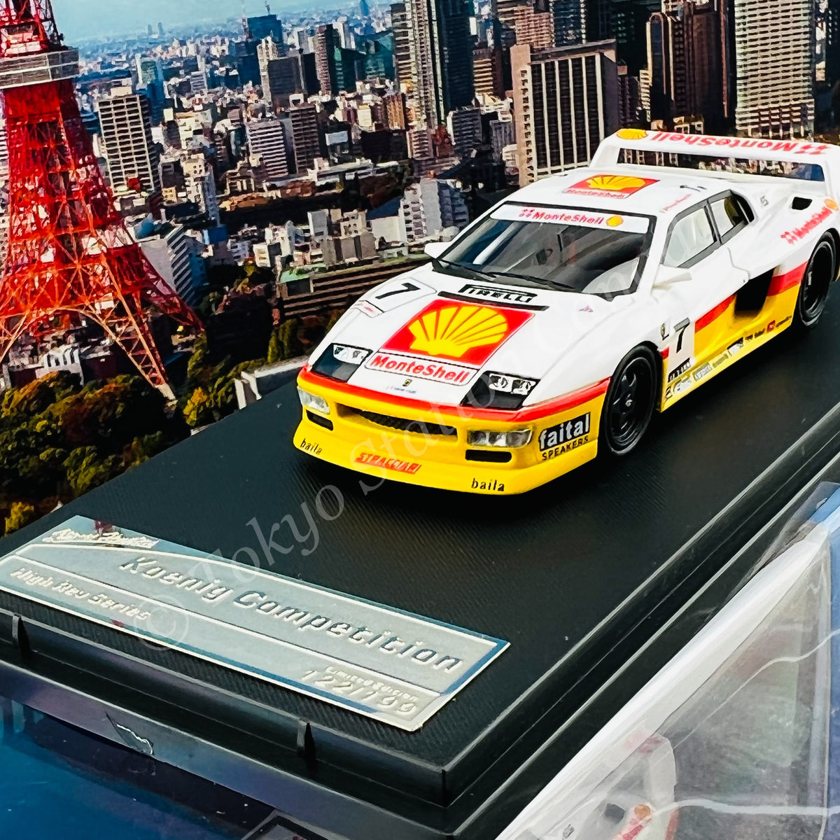 Stance Hunters RESIN 1/64 Koenig Competition Testarossa #7 – Tokyo Station