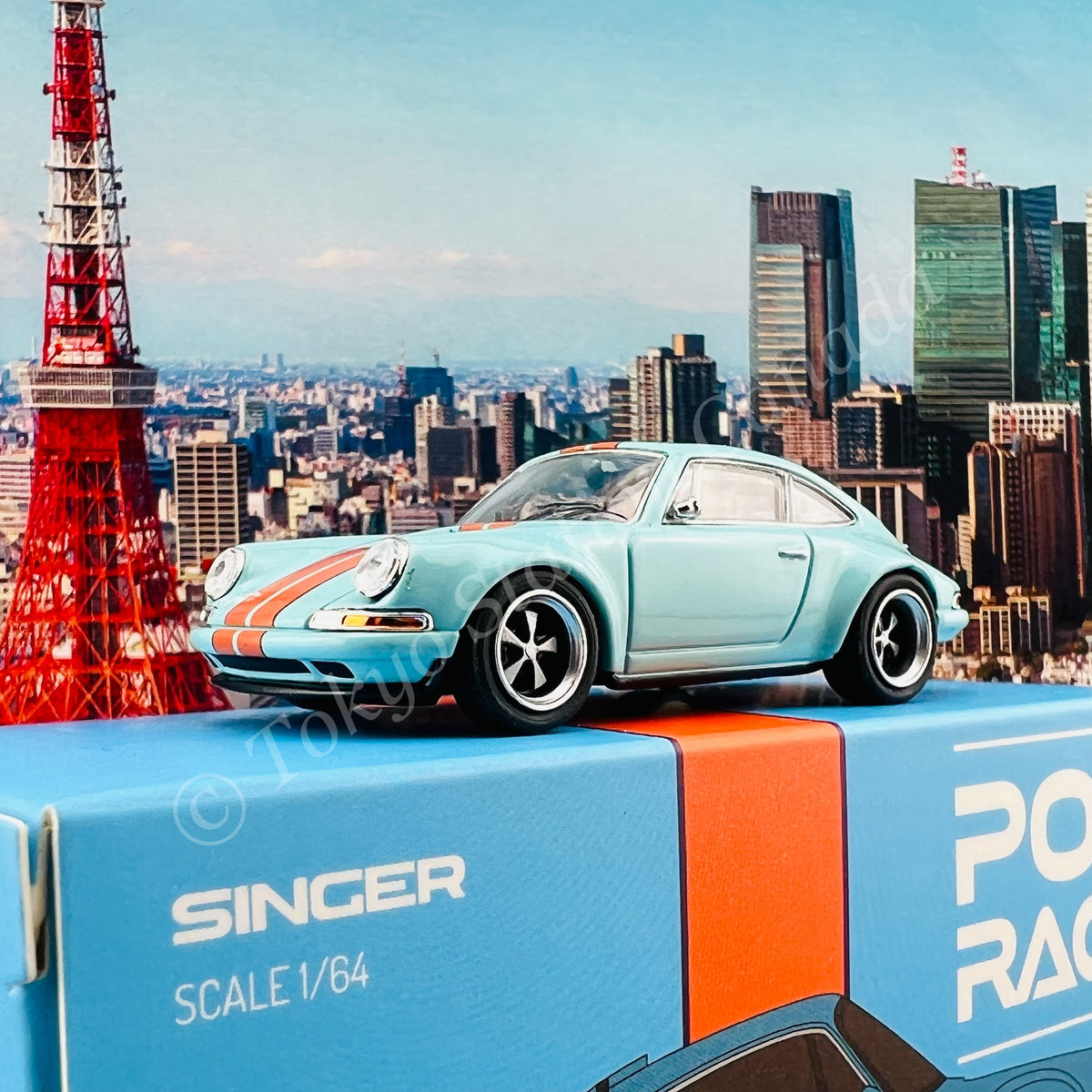 POPRACE 1/64 Singer 911 (964) GULF – Tokyo Station