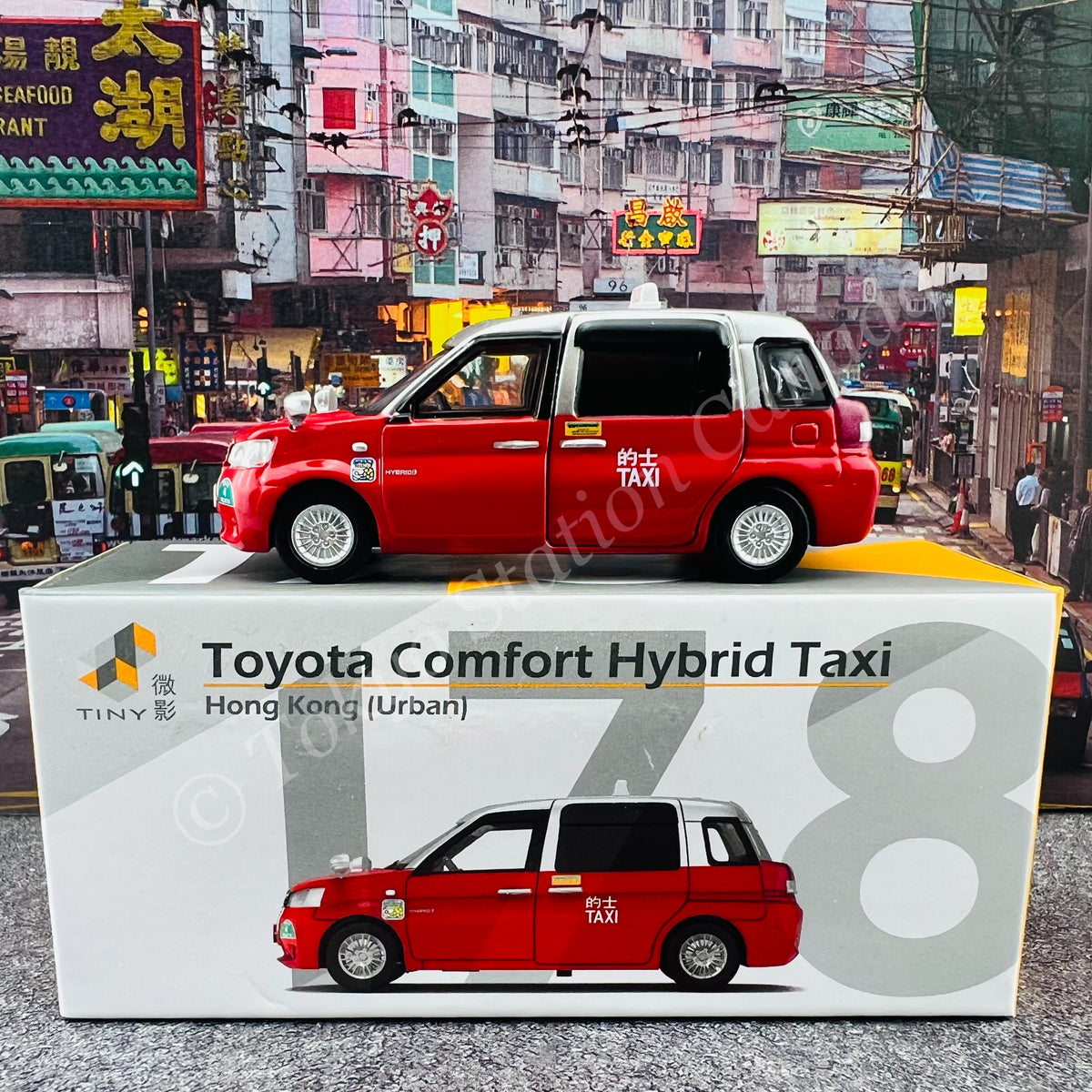 TINY 微影 178 Toyota Comfort Hybrid Taxi (Urban XC1293) ATC65509 – Tokyo ...