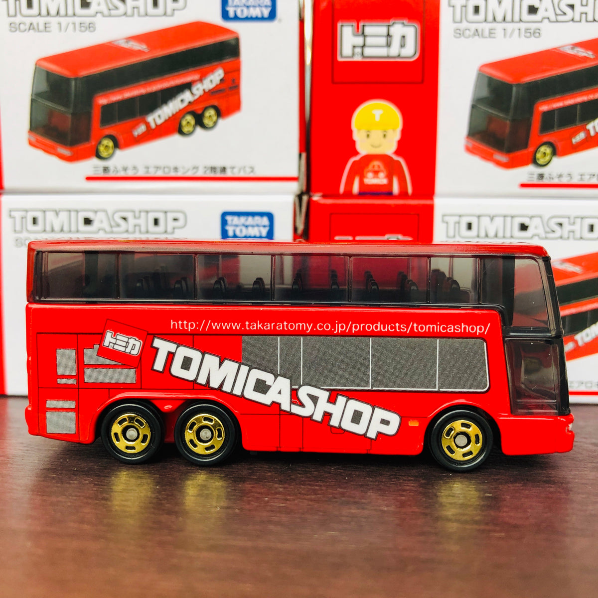Tomica Shop Original Model Mitsubishi Fuso Aero King Double Decker ...